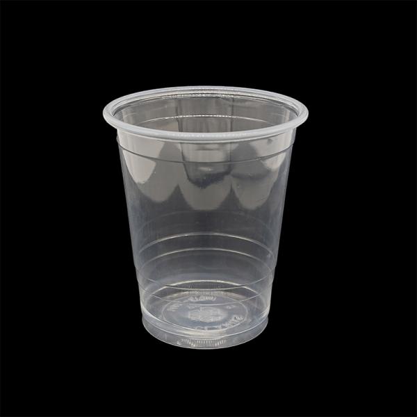 Quality Breaking Resistant Clear Disposable PP Plastic Cup With Lid For Beverages Boba Tea for sale