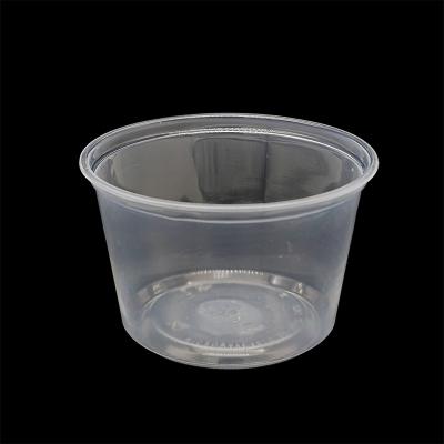 China Stackable Polypropylene Deli Containers Multi Purpose Plastic Soup Bowl Heat Resistance for sale