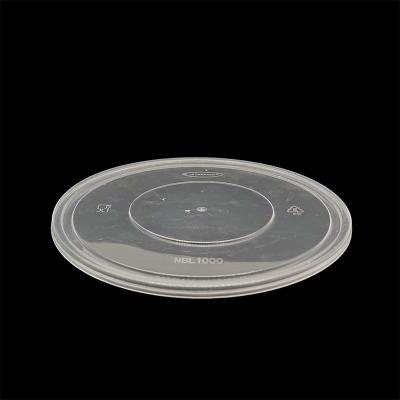 China Clear Color Disposable Round PP Cup Lid For Food Safe Packaging for sale