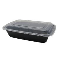 Quality Customized Plastic PP Disposable Lunch Packing Box Leak Proof For Hot Dog for sale
