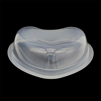 China 2kg Heart Shaped Plastic Jelly Jars Food Grade Custom Size Plastic Cake Containers for sale