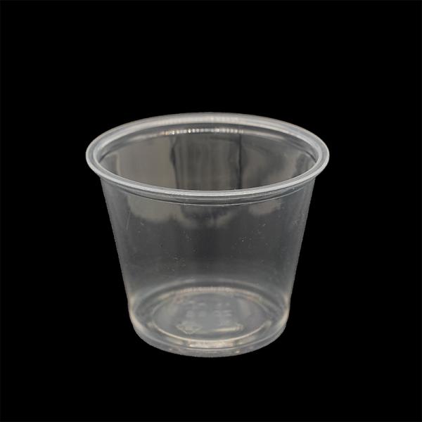 Quality Eco Friendly 5.5oz PP Plastic Containers Food Grade Plastic Container For Sauce for sale