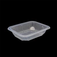 Quality Square Clear PET Food Container Plastic Disposable Takeaway Box OEM Size for sale