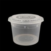 Quality OEM ODM Disposable PP Food Containers Clear Food Tub Takeaway With Lid for sale