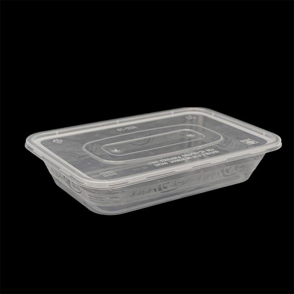 Quality Low Profile Structure PP Square Plastic Containers Food Storage Customized Size for sale