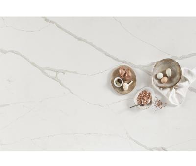 China Factory Calacatta Gold Veins Quartz Stone Slabs for sale