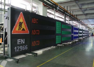 中国 高速道路のトンネル橋のための電子可変メッセージ サイン LED 交通表示 販売のため