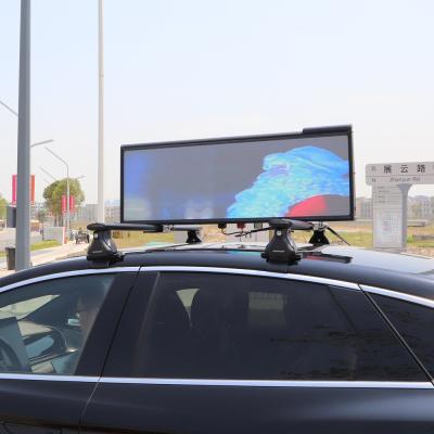 Cina Risparmio energetico all'aperto dei cartelloni pubblicitari del tetto dell'automobile 4500nits di HD in vendita