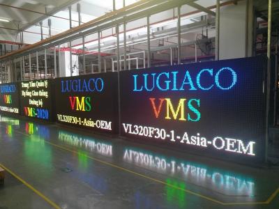 China IP56 Dynamic Message Board Road Speed Limit Warning Customized Logo for sale