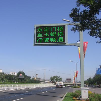 Cina L'autostrada all'aperto VMS del cavalletto LED firma il bordo di informazioni della strada principale in vendita