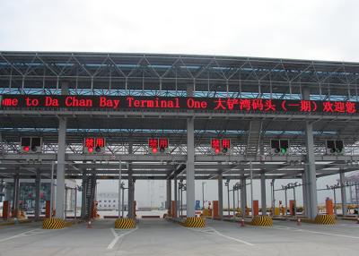 Chine Signe variable de message du trafic fait sur commande de P25 LED pour la route City Road à vendre