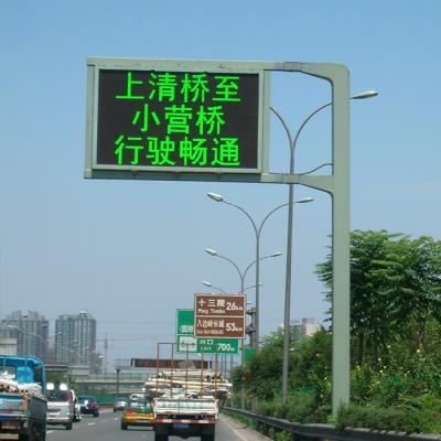 Chine Les signes de VMS d'autoroute du portique NTCIP OT10 embarquent le message d'avertissement du trafic de LED à vendre