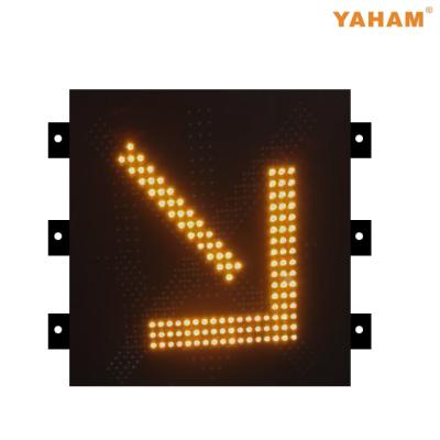 China Exhibición dinámica de la instrucción de la seguridad vial de las señales de tráfico de P20 LED en venta