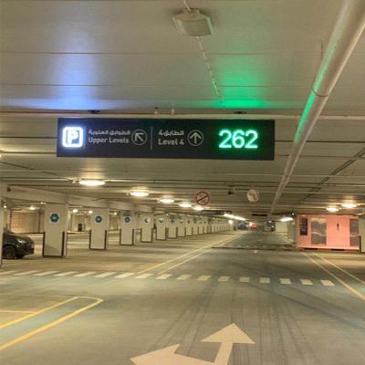 China Naar maat gemaakte P10 VMS die Vertoning 160×160mm parkeren Moduleenergie - besparing Te koop