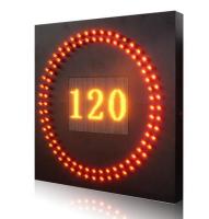 China Highway P10 VMS Speed Limit Digital LED Variable Message Signs for sale