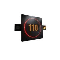 China 5mm Chips DIP LED VMS Speed Limit Traffic Warning Message Board for sale