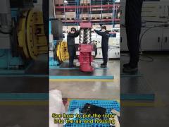 How to intall an air end