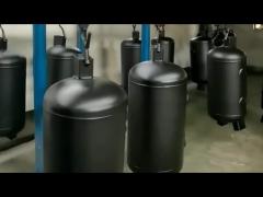 12mm Shell 15mm Head Carbon Steel Pressure Retention Tank