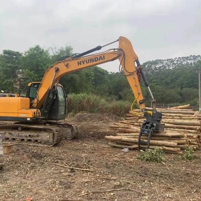 中国 Cat320 PC200 のためのカスタマイズされた木材掘削機の回転丸太グラブ 販売のため