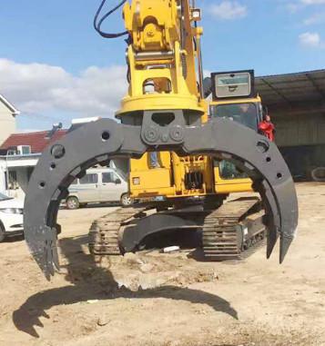 Cina Fabbricante Escavatore ad alta efficienza Acciaio idraulico Roc / Log Grab Acciaio idraulico per Komatsu Kobelco Cat Hitachi Etc in vendita