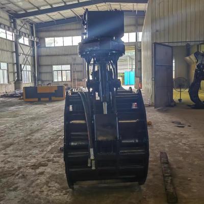 China El excavador Hydraulic Rotating Grapple, registro ataca e hidráulico ataque el rotor con el excavador de madera del gancho agarrador en venta