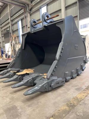 Cina Bordo ad alta resistenza resistente di rinforzo di Rock Bucket 25T dell'escavatore per Minning in vendita