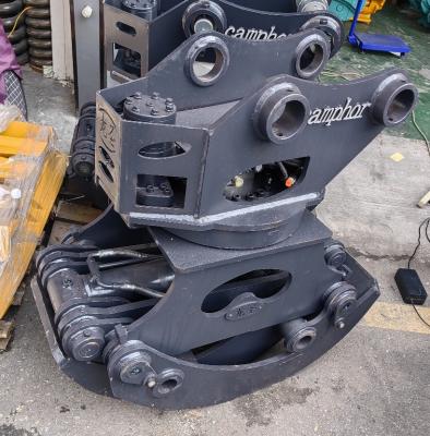 China Rotary Hydraulic Log Grapple Grab For Timber Scrap Steel Logging for sale