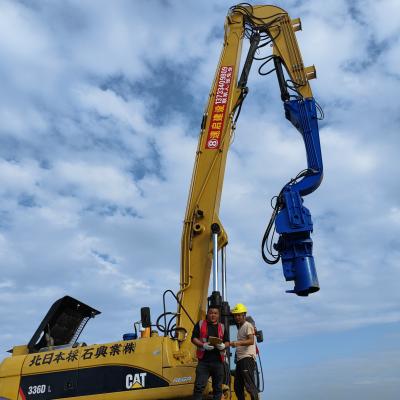Cina Escavatore idraulico resistente Vibro Martello per Caterpillar 349 Pile Arm Driving in vendita