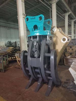 Cina Fabbricante Escavatore ad alta efficienza Acciaio idraulico Roc / Log Grab Acciaio idraulico per Komatsu Kobelco Cat Hitachi Etc in vendita