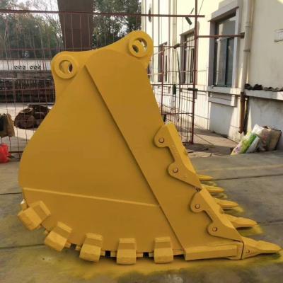 China 6.8cbm Excavator Rock Bucket For Quarry Bucket With Reinforced Cutting Edge for sale