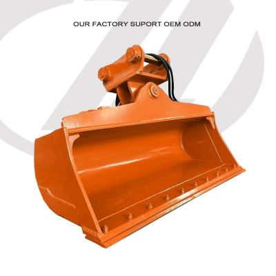 Cina 3 tonnellate escavatore idraulico secchione secchione secchioni inclinanti larghezza 1050mm in vendita