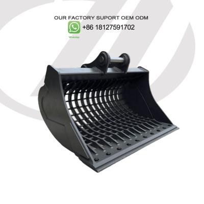 Cina OEM 50 * 50 mm Mini Scavatore Sciavo secchio con lame a taglio in vendita in vendita