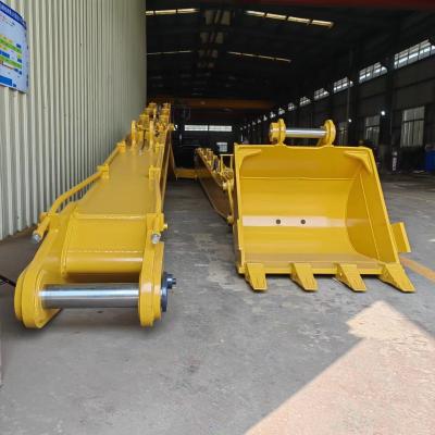 Cina Due Sezione 0.8cbm 37-39T Mini Excavator Arm, 18m Long Reach Arm Boom Per Escavatori, Komatsu Long Arm Excavator in vendita