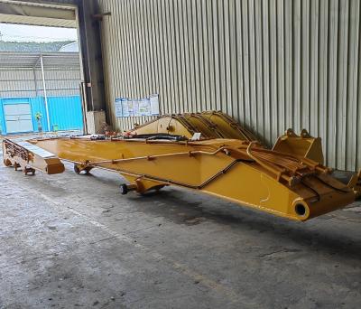 Cina apparecchiatura di guida a pila a lunga portata guardrail pile driving machine escavatore pilling boom con martello a pila in vendita