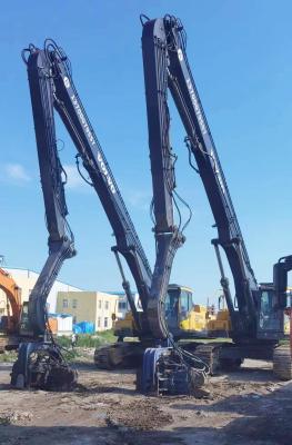Cina 20-85T Escavatore Pile Driver Arm Long Boom Con Pile Driver Martello in vendita