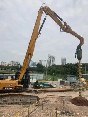 Cina Escavatore a 360 gradi Vibro Martello con braccio lungo, Escavatore montato Vibratory Pile Driver Per CAT320 in vendita