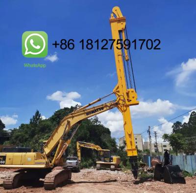 China 20 Ton 50ton Excavator Telescopic Arm With 0.2 Cbm 1 Cbm Bucket And Manual Control System for sale