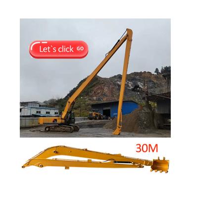 China Surface Finish Sand blasted Painted Excavator Long Front for Deep Digging Max Dig Depth 15410 Mm for sale