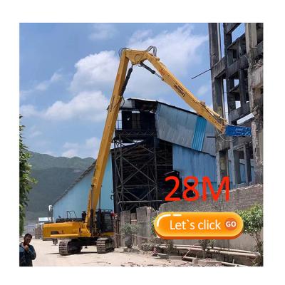 Cina Pc300 escavatore braccio a boom lungo escavatore demolizione con rompitore e potenti forbici cilindrico in vendita