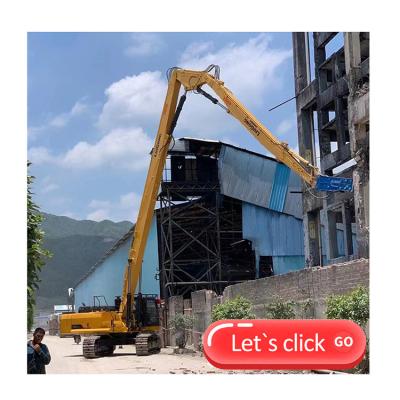 Cina Escavatore a braccio lungo per lavori di demolizione con cilindro a secchio da 22 t e rompitore in vendita