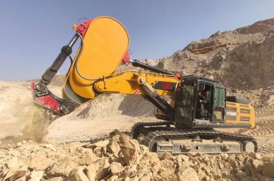 China Q355B Excavadora de aço de 70 toneladas Ripper de rocha para projeto de mineração à venda