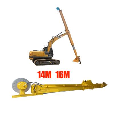 China Versatile Excavator Telescopic Extendable Arm 10-16M For CAT320 CAT320D for sale