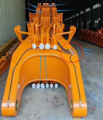 Cina Escavatore a lunghezza altamente personalizzabile braccio e prua a lungo raggio per Hitachi EX1200 in vendita