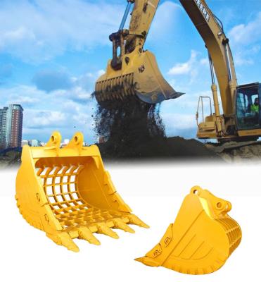 Cina 5 tonnellate mini escavatore scheletrico secchio secchio secchio escavatore per la classificazione dei detriti in vendita