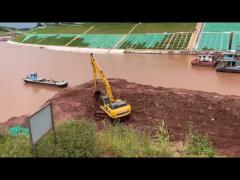 Q690D Steel Excavator Long Boom 50ft - Kaiping Zhonghe Machinery ...