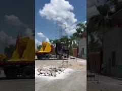 Super grote lange boom voor Komatsu PC2000