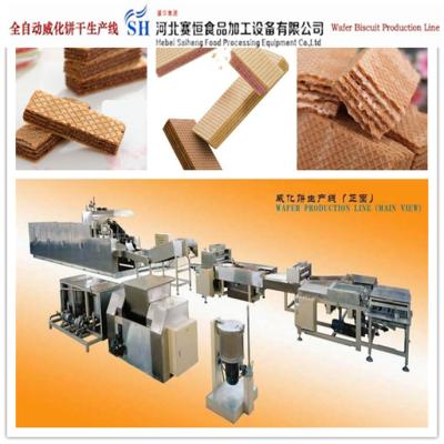 China Automatic Wafer Biscuit Production Line  Wafer Biscuit Stick Machine for sale