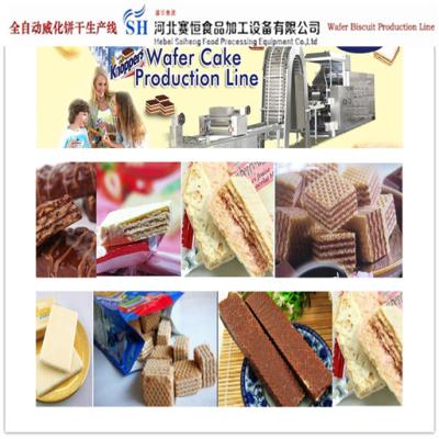 China Automatic Wafer Biscuit Production Line  Wafer Biscuit Stick Machine For Sale for sale
