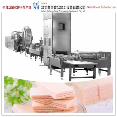China Automatic Wafer Biscuit Production Line  Wafer Biscuit Stick Machine SH39 for sale