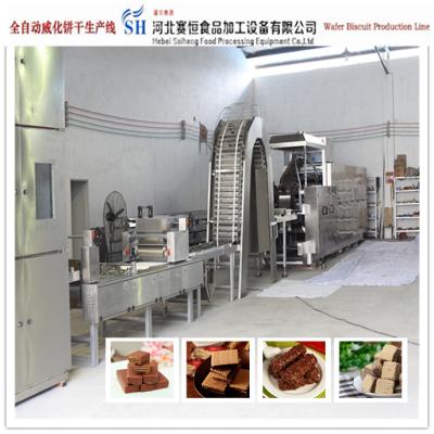 China Stainless Steel Fully automatic Wafer biscuit machine from China for sale